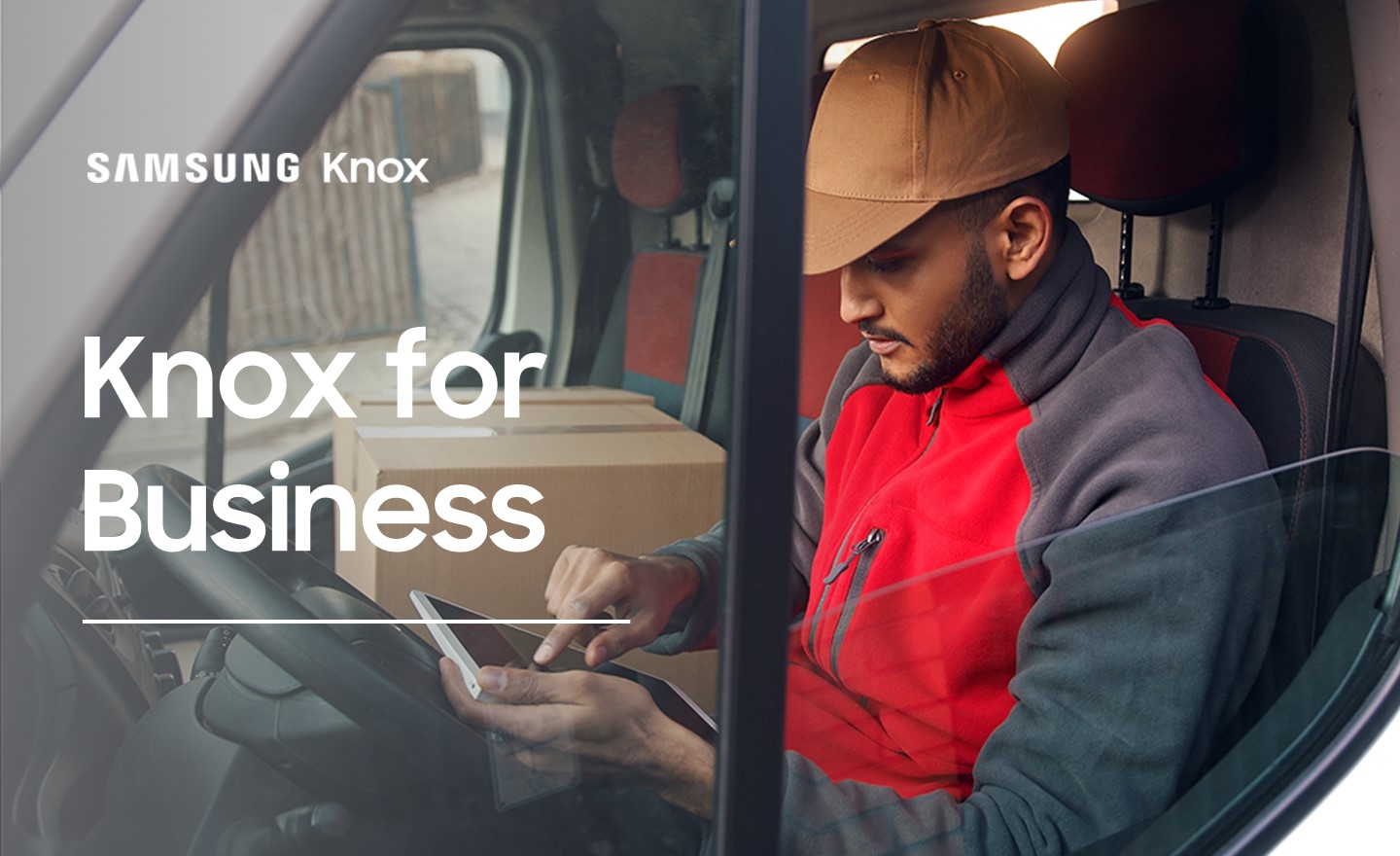 Digitize your fleet management with Samsung Knox