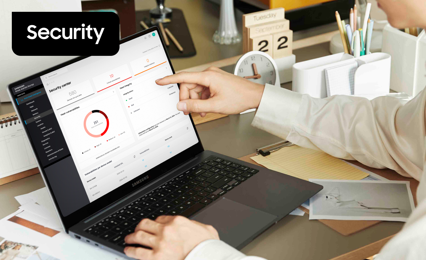 Get to know the Knox Asset Intelligence Security Center | Samsung Knox