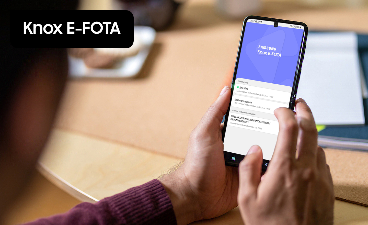 Samsung Knox E-FOTA integrated with SOTI MobiControl