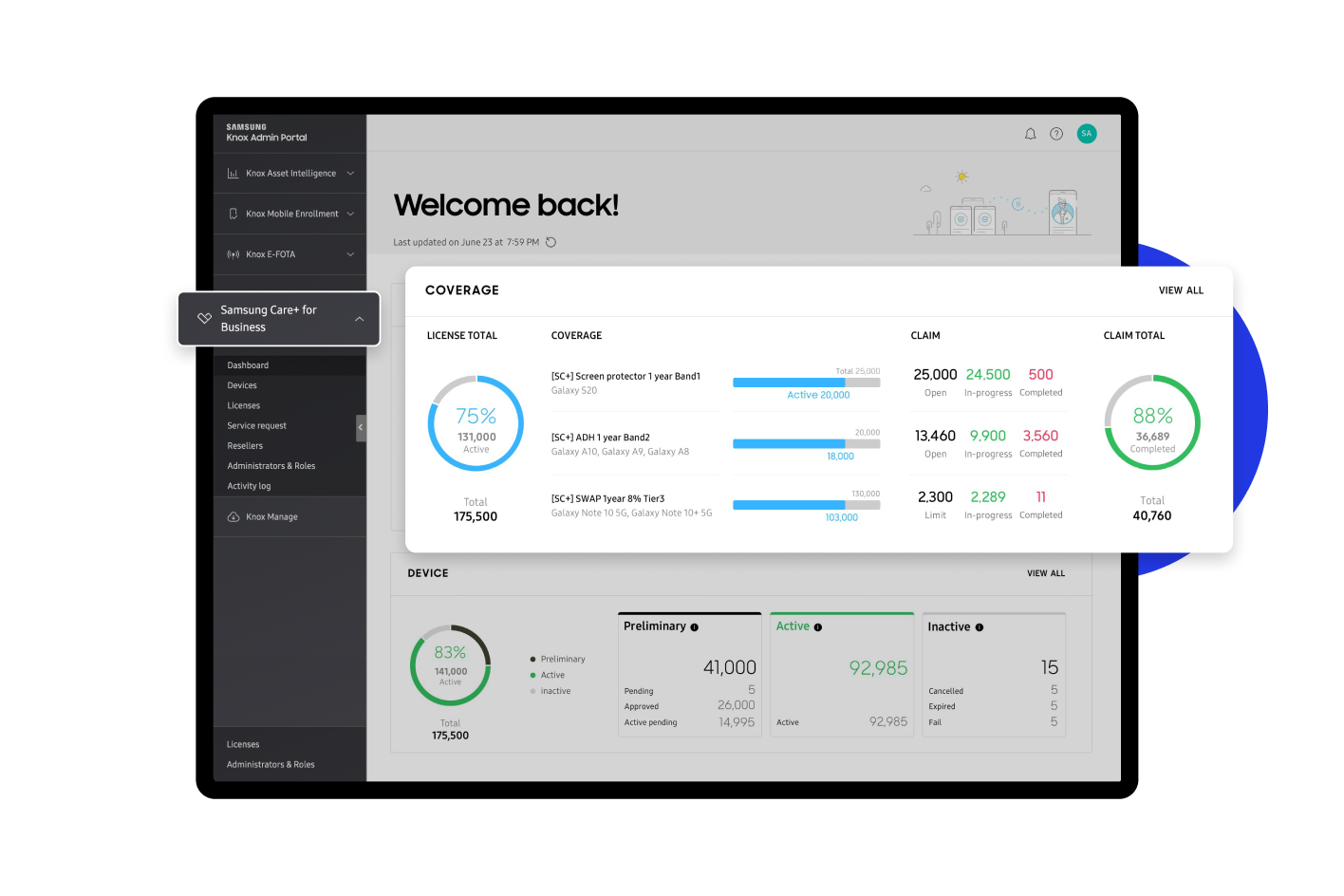 Samsung Care+ for Business | Samsung Knox