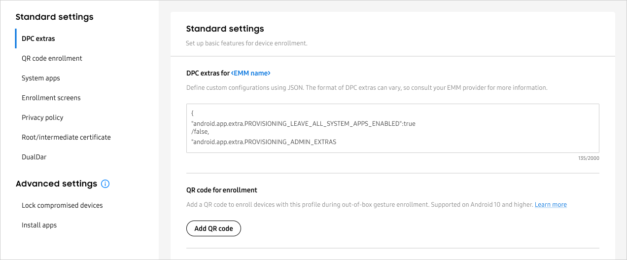 Knox Mobile Enrollment: Major UX Revamp for Profile Creation | Knox